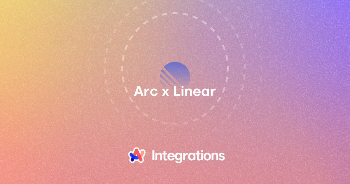 Linear Integration – Arc